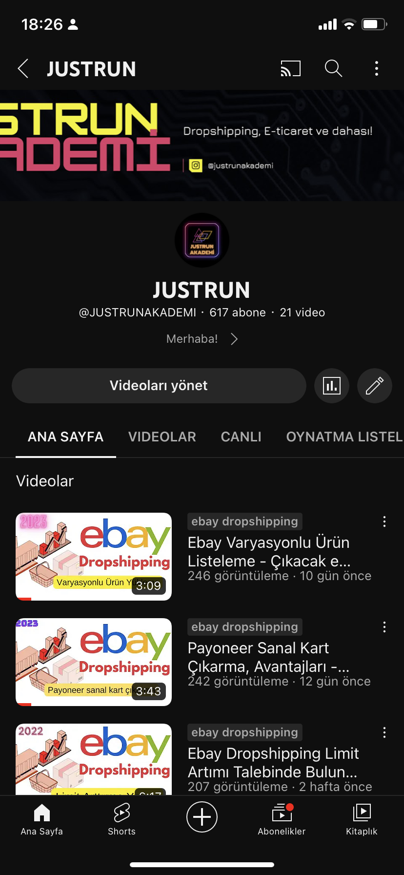 Ana Sayfa - Justrun Akademi